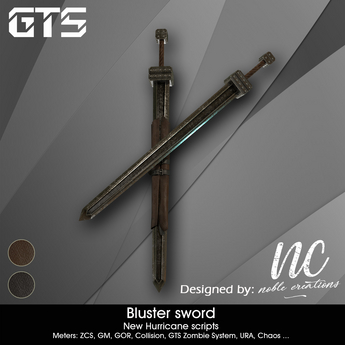 Second Life Marketplace - [GTS] Bluster Sword